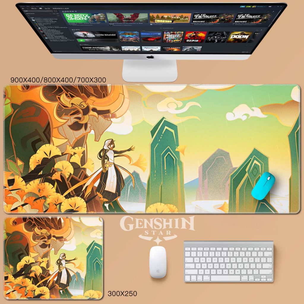 Genshin Impact Mouse Pad - Character Profiles | Genshin Star