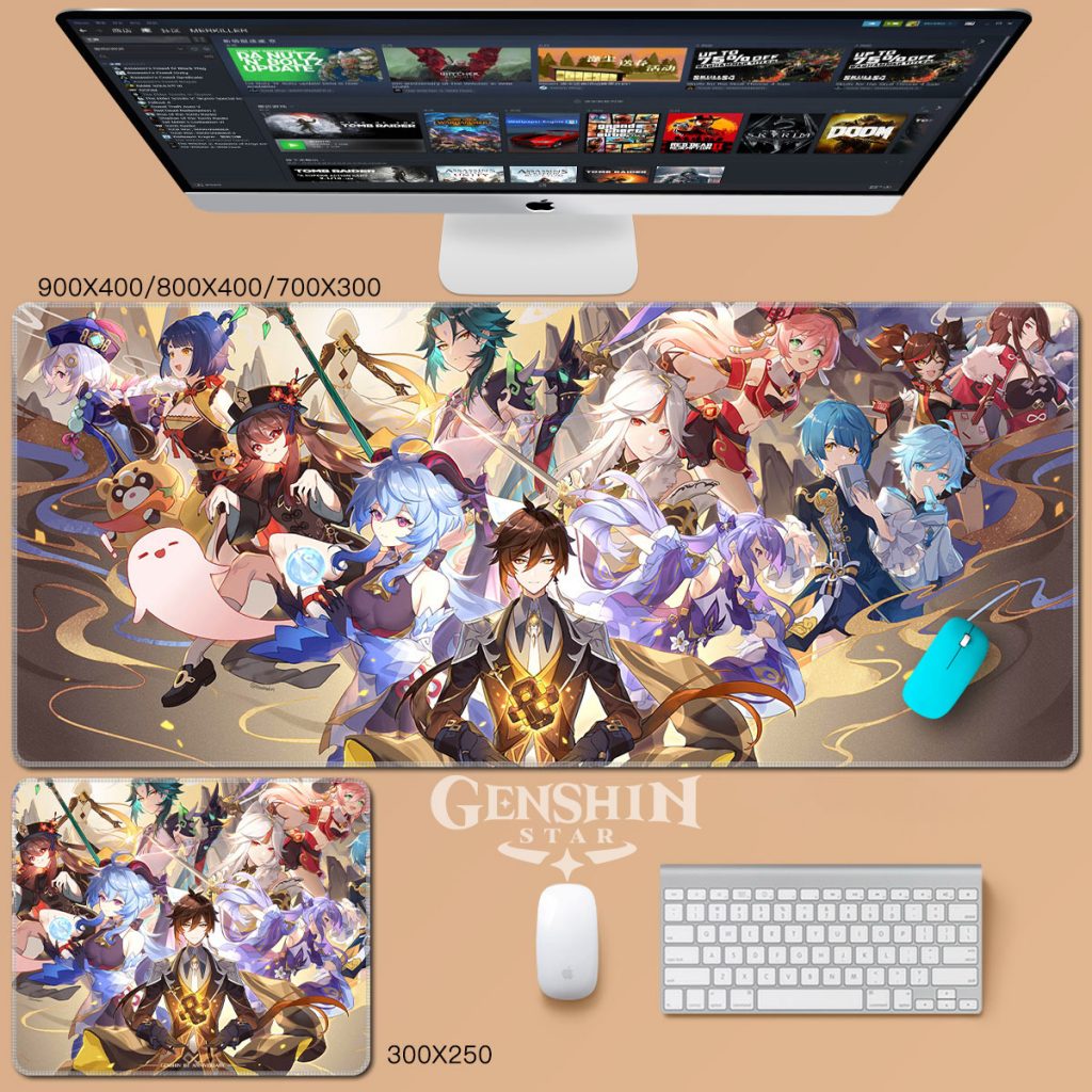 Genshin Impact Mouse Pad Liyue Assemble Genshin Star