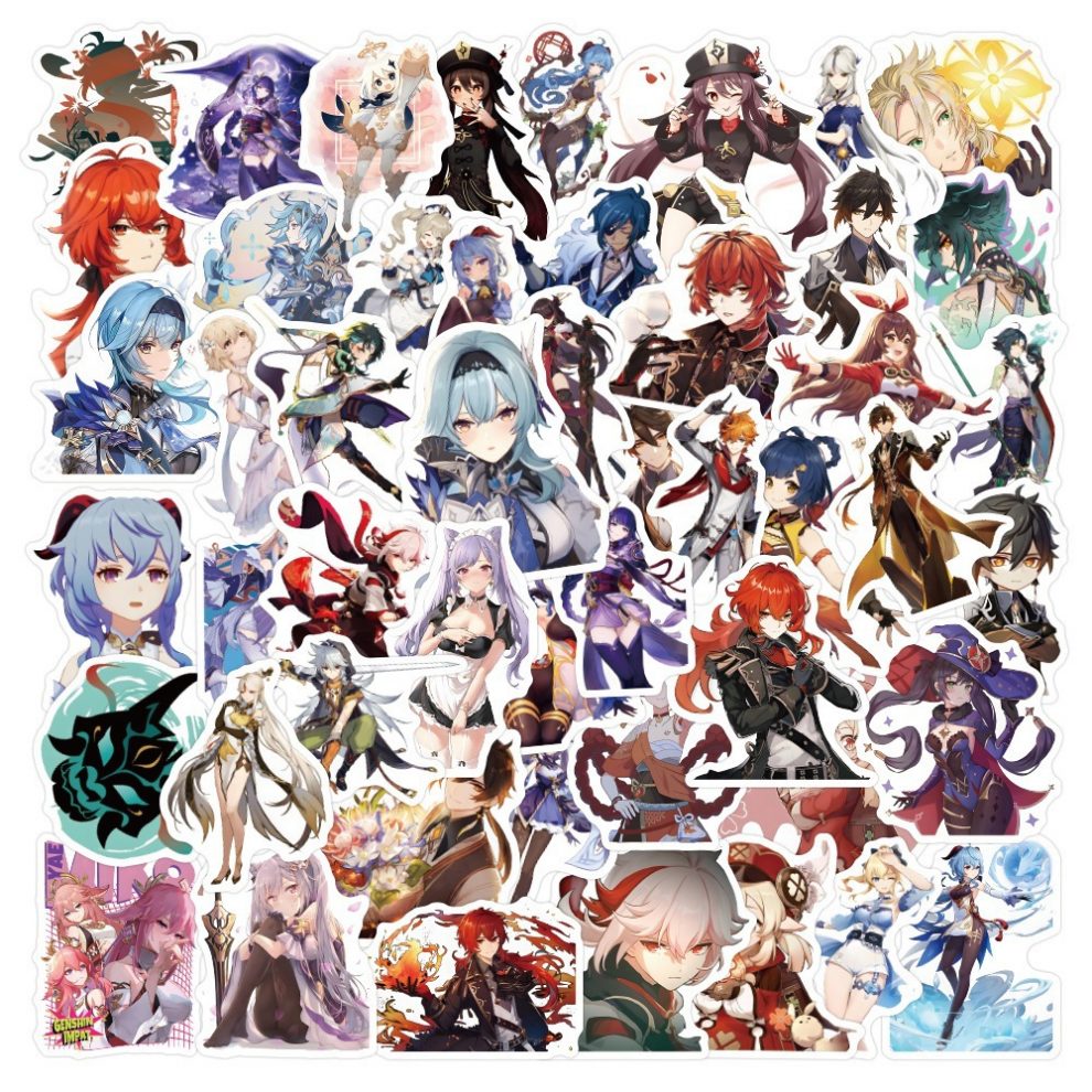 Genshin Impact Stickers Collection for Travelers! | Genshin Star