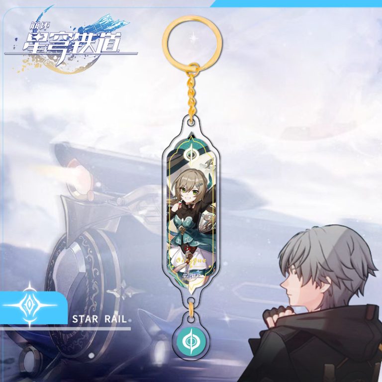 Honkai : Star Rail Qingque KeyChain | Genshin Star